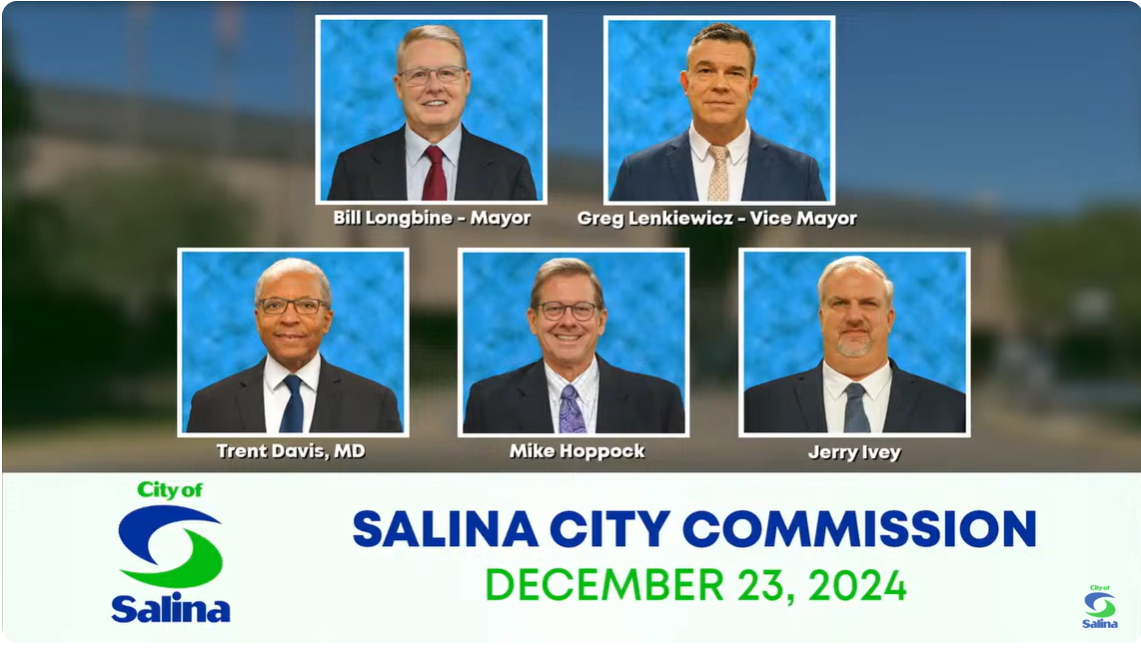 Salina City Commission December 23, 2024